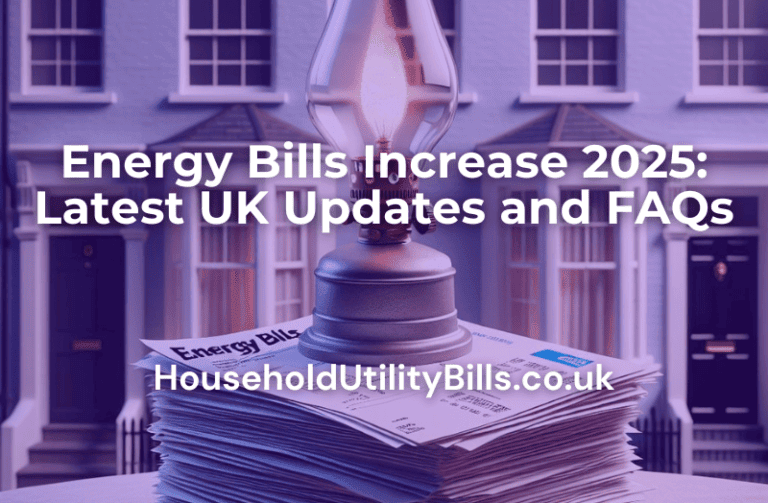 Energy Bills Increase 2025: Latest UK Updates And Faqs - UK Household ...